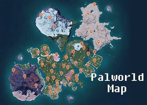 Palworld Map Khám Phá Những điều Thú Vị Xuất Hiện Trong Bản đồ