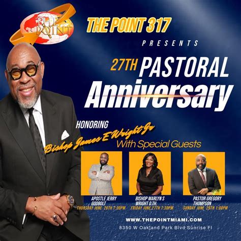 Bishop James E Wright Jr