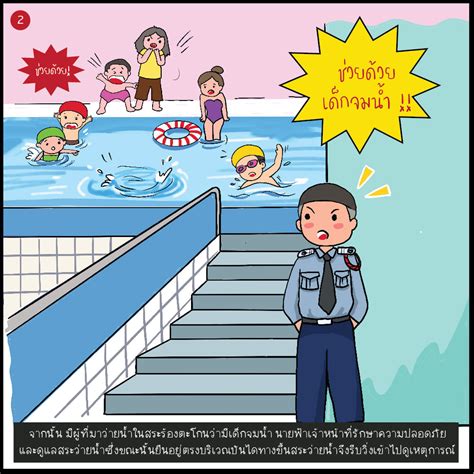 สำนักงานศาลปกครอง ⚖️การ์ตูนสั้น จบในตอน เรื่อง เด็กจมน้ำเสียชีวิตในสระว่ายน้ำเทศบาล ใครต้องรับ
