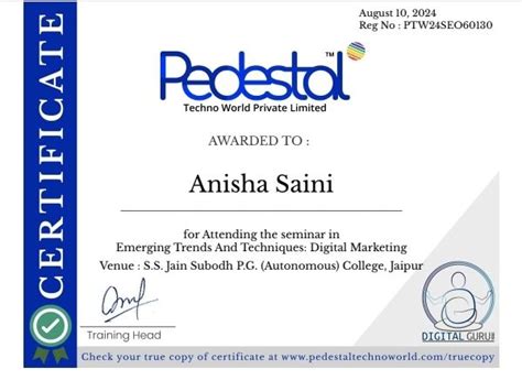 digitalmarketing upskilling emergingtech professionaldevelopment… anisha saini