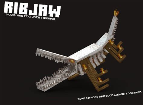 Minecraft Airplane Metal And Wood