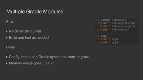 Lightning Fast Android Builds With Gradle Buck Speaker Deck