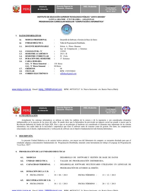 Taller De Programacion Distribuida Pdf Active X Data Objects