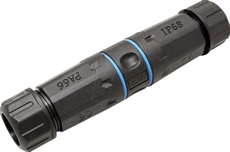 Value 21993000 Rj45 Coupling Shielded Cat 6 Outdoor Black At Reichelt Elektronik