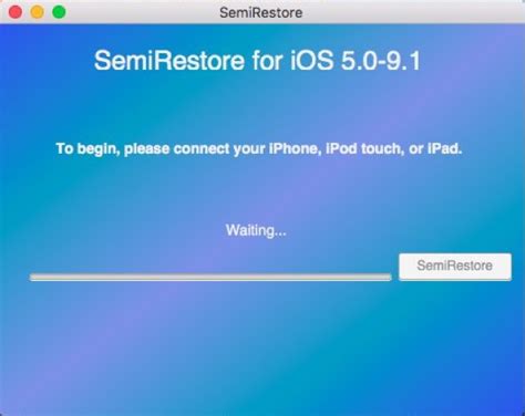 Semi Restore Ios 9 0 2 9 1 For Mac Os X Released [download] Redmond Pie