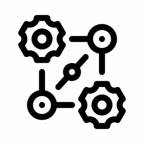 Management Marketing Process Workflow Strategy Business Technology Icon Download On