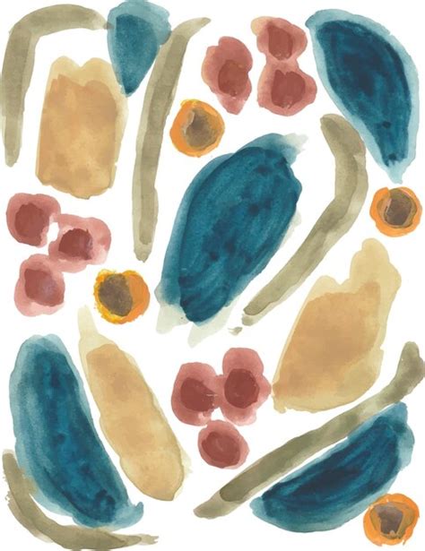 추상적인 파스텔 수채화 배경 일러스트레이션 벽지 프리미엄 벡터