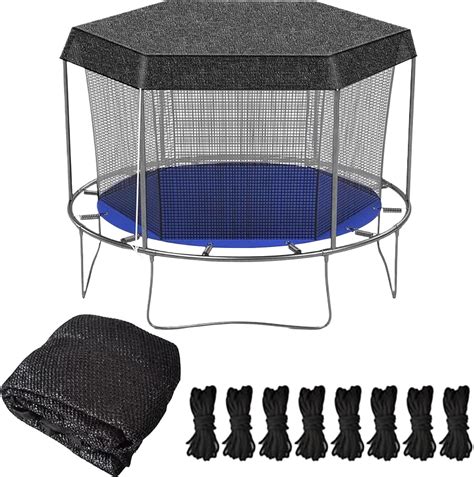 Housse De Protection Solaire Pour Trampoline 305 Cm Résistante Aux Uv