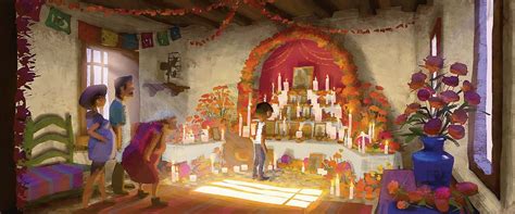 Coco Background Art Coco Concept Art Coco Background Disney Digital