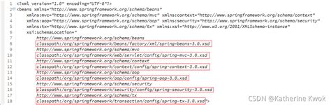 解决eclipse Spring配置报错cvc Elt1 Cannot Find The Declaration Of Element