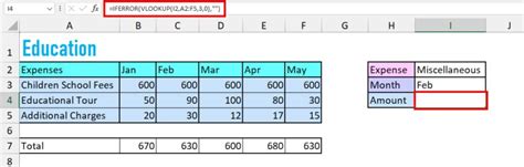 How To Use Iferror In Vlookup