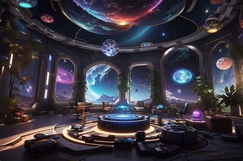 Premium Ai Image Exploring Boundless Dimensions