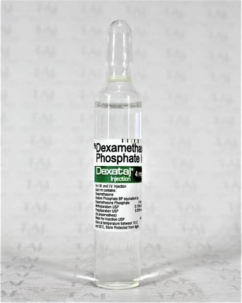 Dexamethasone Sodium Phosphate Injection Usp 4 Mg Ml Dexataj