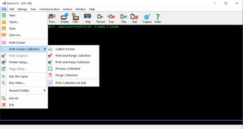 IBM Personal Communications Printer Setup Print To Disk