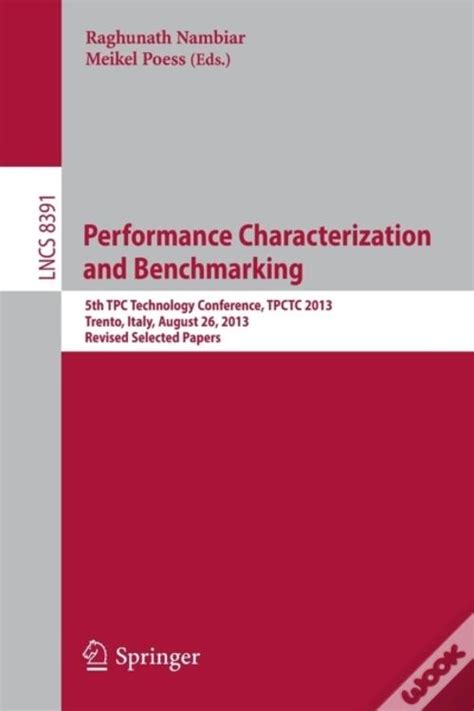 Performance Characterization And Benchmarking Livro Wook
