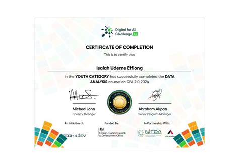 Isaiah Effiong On Linkedin Digitalforallchallenge2 Tech4dev