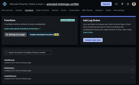 Automatic Environment Backups Plugins — Datocms