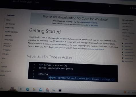 dhanavathi kanamannagari on linkedin task 1 installation of vs code