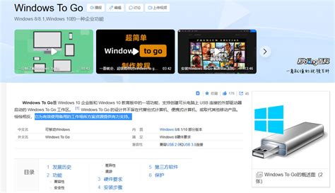Windows To Go的简单介绍和教程 哔哩哔哩
