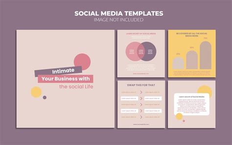 온라인 비즈니스를 위한 Instagram 소셜 미디어 포스트 템플릿 프리미엄 Psd 파일