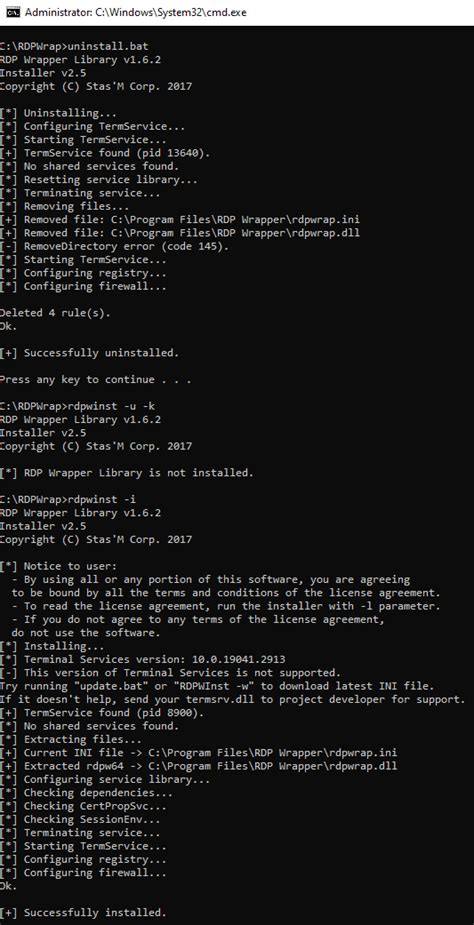 i need i for w10 ver 10 0 19041 2913 · issue 2180 · stascorp
