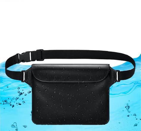 ᐉ Водонепроникна сумка чохол для грошей телефону документів Чорний 99211153432 • Краща ціна в