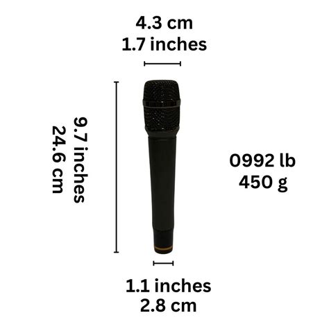 Diodiy Microphone For Karaoke Parties Or Professional Use Diodiy