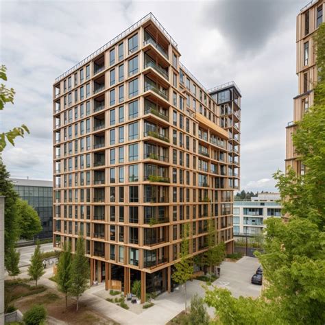 Ankrom Moisan Mass Timber Building Ai Rendering Construction Specifier