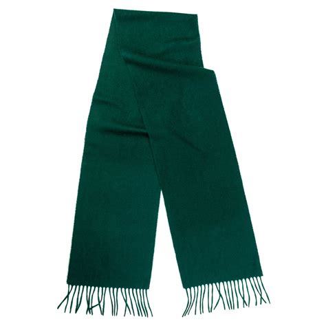 Oban Forest Green Cashmere Scarf Kinalba