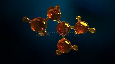 3d玻璃分子模型的翻译例证 油分子 结构模型机油或气体的概念 库存照片 图片 包括有 微粒 医学 125009162