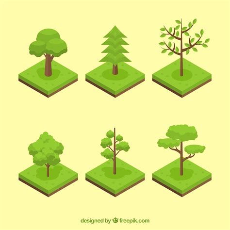 Isometric Tree Drawing