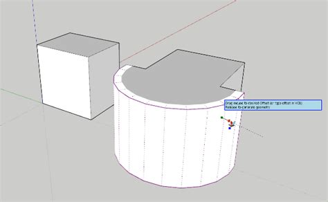 Push Pull Curved Surfaces In Sketchup With Joint Push Pull Plugin Of The Week 2 The