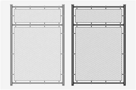 Chain Link Fence Vector Art Icons And Graphics For Free Download