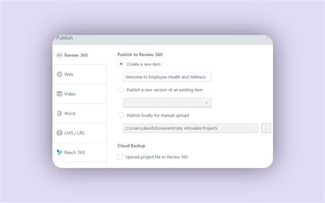 Share Storyline 360 Courses Anywhere Web Lms Or Review 360