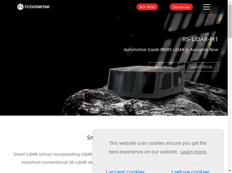 Robosense Lidar For Autonomous Driving Robots V2x Ai工具箱