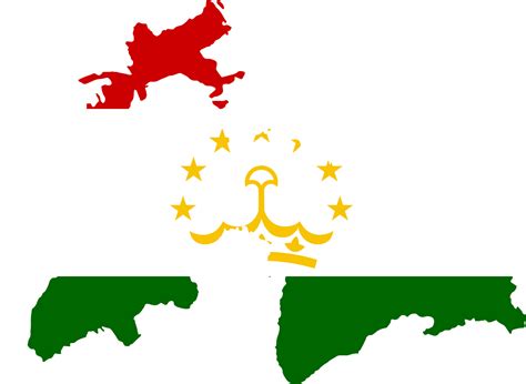 tajikistan map flag 45905745 png