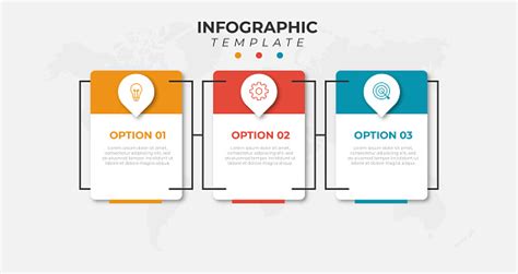 타임라인 인포그래픽 디자인 요소 및 번호 옵션 3 단계로 비즈니스 개념 워크플로 레이아웃 다이어그램 연례 보고서 웹 디자인에 사용할 수 있습니다 프레젠테이션을 위한 벡터