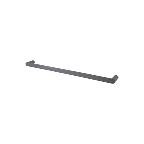 Rushy Single Towel Rail 800mm Gun Metal Grey Archipro Au