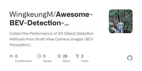 Github Wingkeungmawesome Bev Detection Performance Collect The Performance Of 3d Object