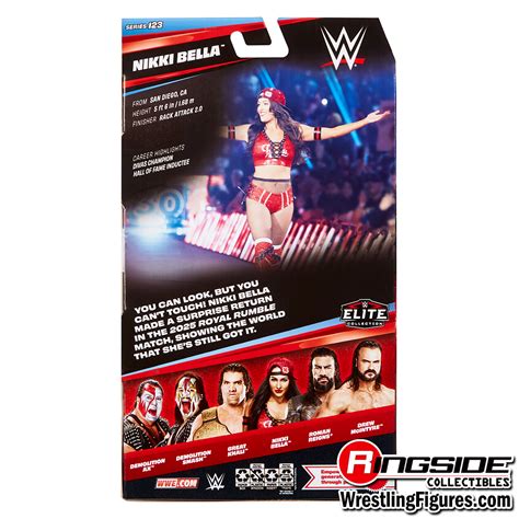 Nikki Bella Wwe Elite 123 Toy Wrestling Action Figure By Mattel