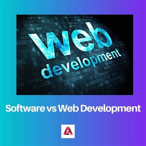 Software Vs Web Development Difference And Comparison