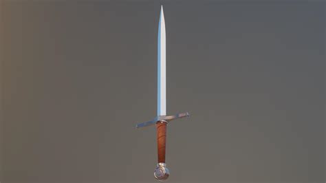 Sword With Procedural Textures R Blender