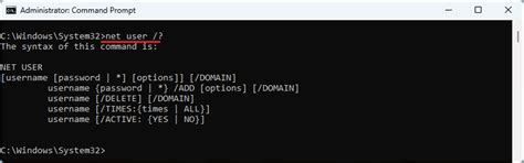 Administration Command