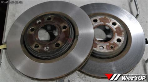 뉴sm5 순정 브레이크 연마 패드 교환 와츠업 인천 튜닝샵