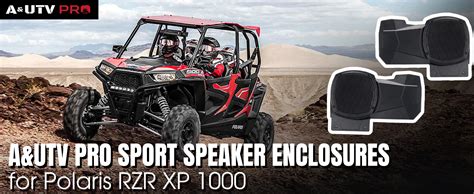 A And Utv Pro Rear Sport Speaker Pods For 2024 2025 Polaris