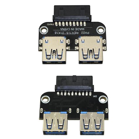 BLLNDX PCS P P To USB Interface USB Converter Adapter Panel Socket Adapter Card Easy