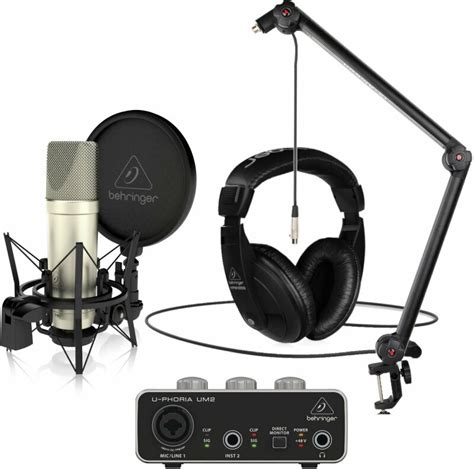 Behringer TM1 Podcast SET Студиен кондензаторен микрофон - Muziker