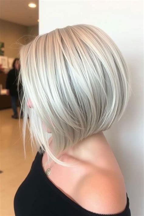 29 Icy Platinum Shoulder Length To Long Bob Haircuts And Hairstyles