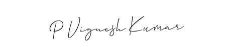 80 P Vignesh Kumar Name Signature Style Ideas Ultimate Name Signature